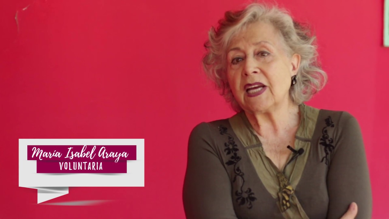 María Isabel Araya: Soy voluntaria, ¡y no soy rica! - YouTube