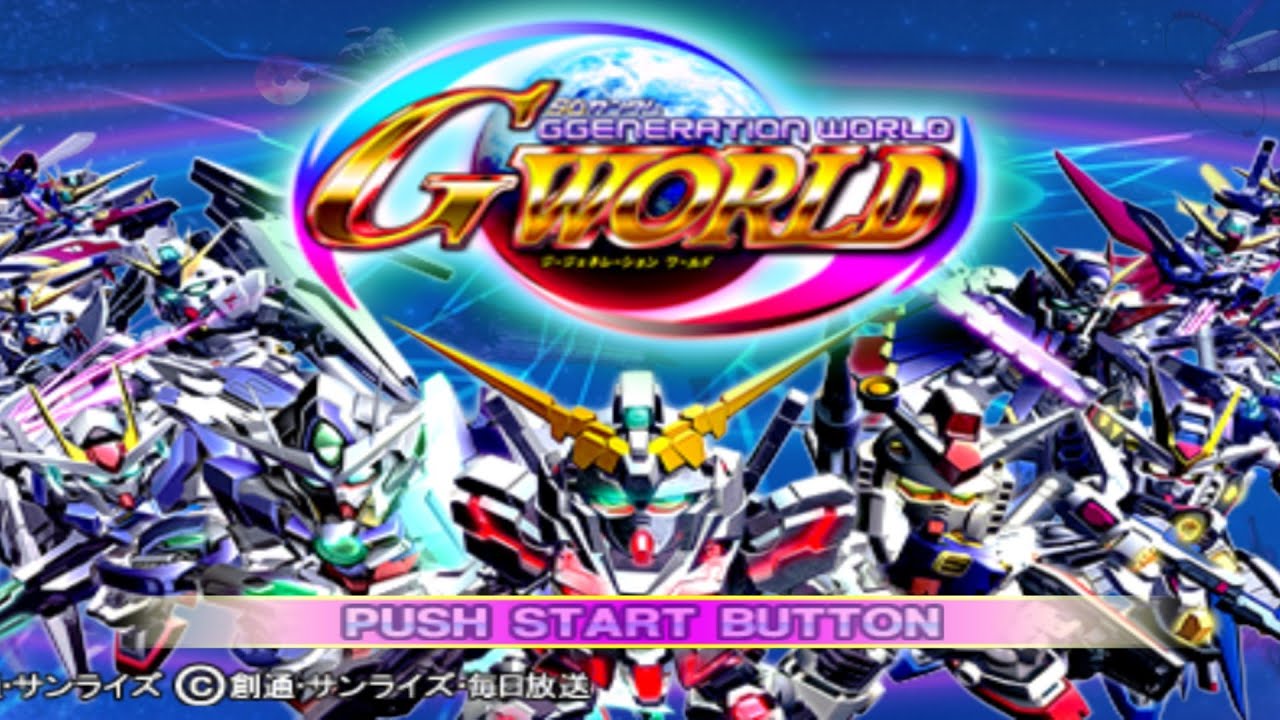 SD Gundam G Generation World Prologue - YouTube