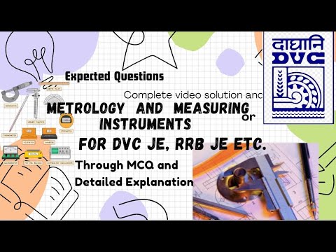 Linear and Angular measuring instruments for DVC je ,rrb je,ssc,NFL ...