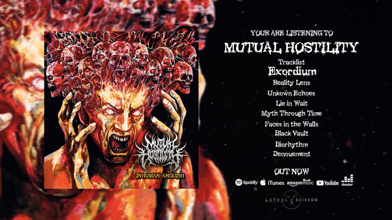 MUTUAL HOSTILITY - INHUMAN ANGUISH [OFFICIAL ALBUM STREAM] (2023) SW EXCLUSIVE - YouTube