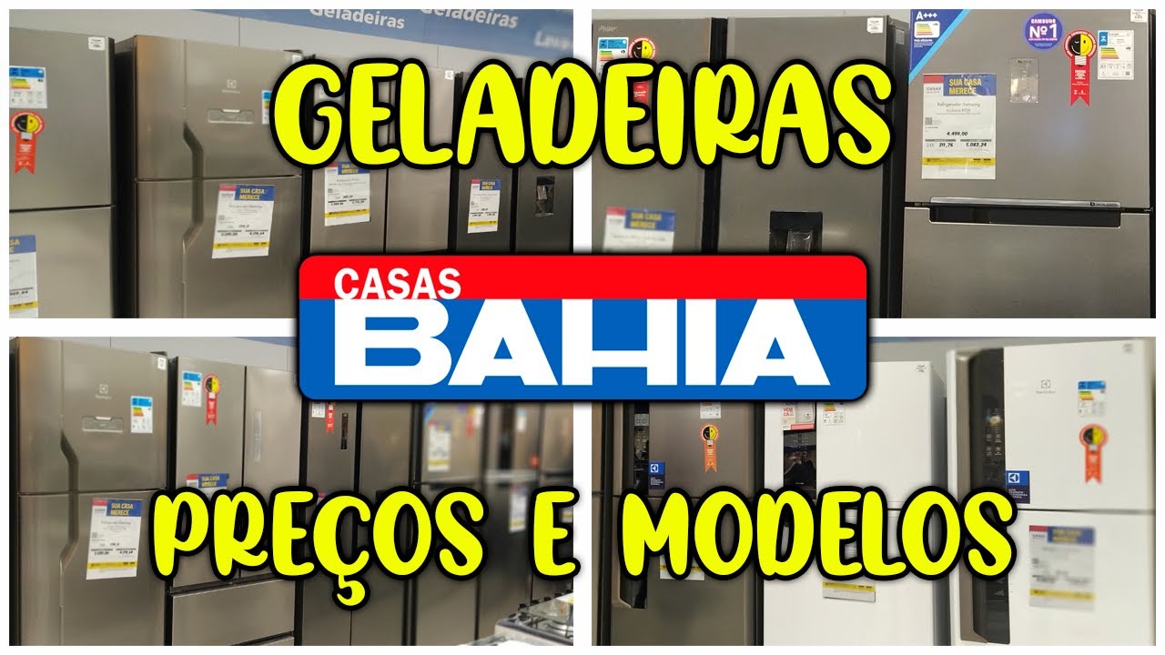 GELADEIRAS PREÇOS E MODELOS NAS CASAS BAHIA - Dicas da Família Gaspar ...