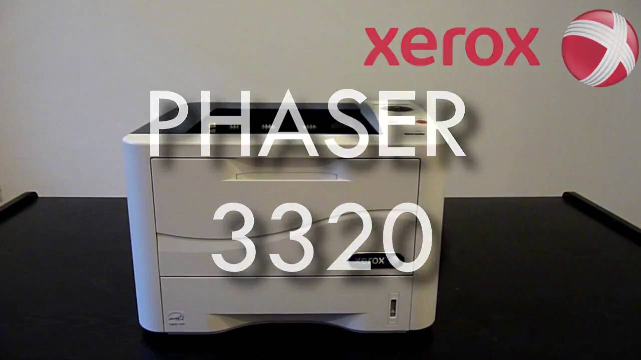 Phaser 3320 - YouTube
