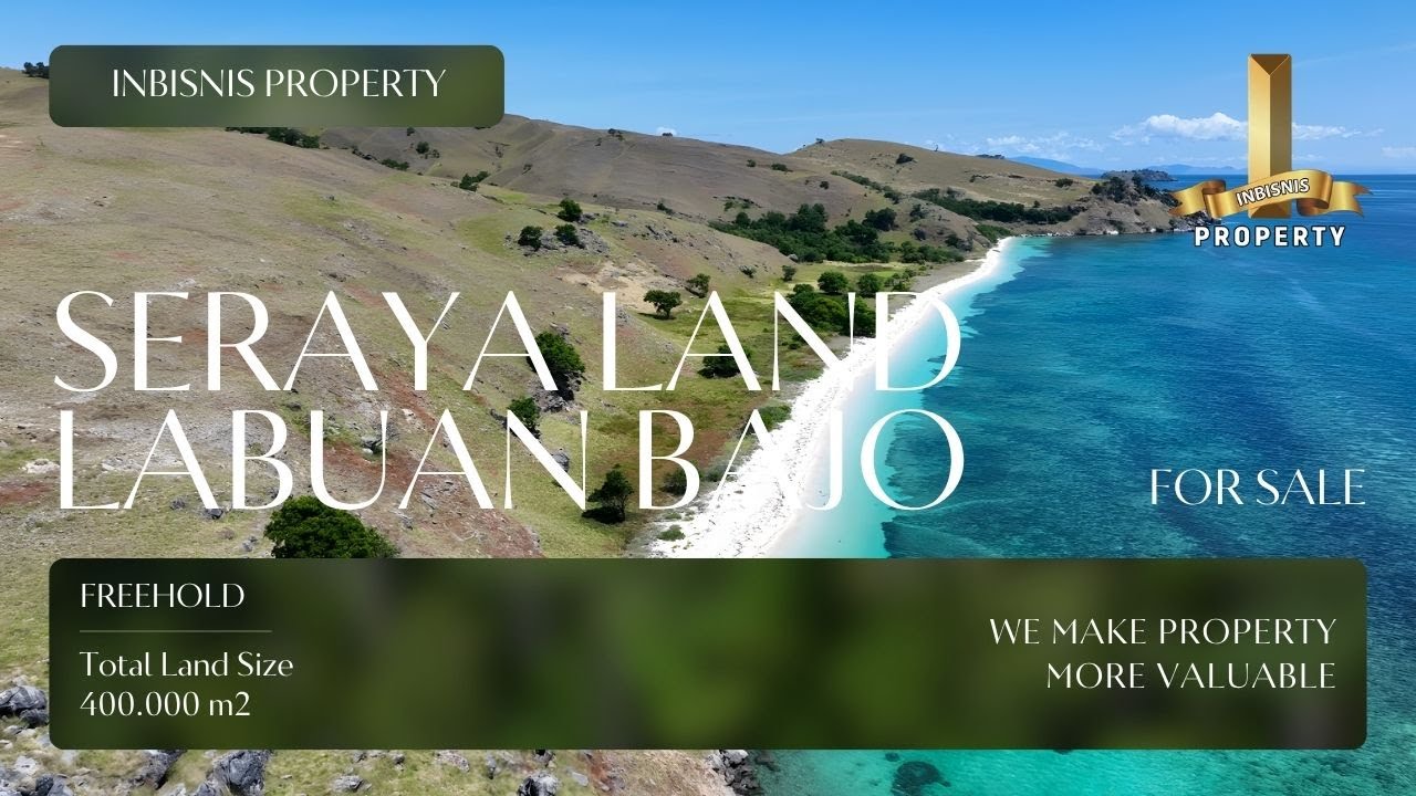 Land For Sale Seraya - Labuan Bajo - YouTube