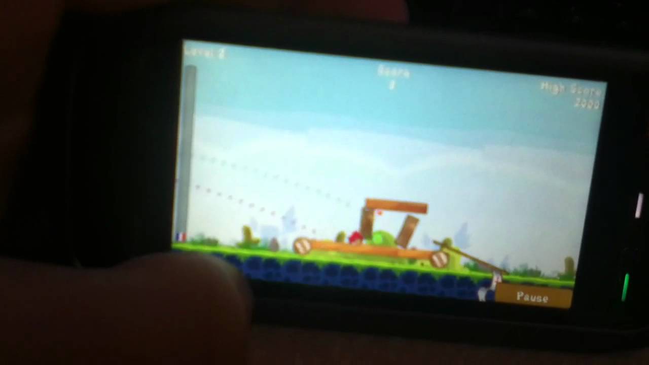 Portable game review 1: Angry Birds on Nokia 5200( New seri - YouTube