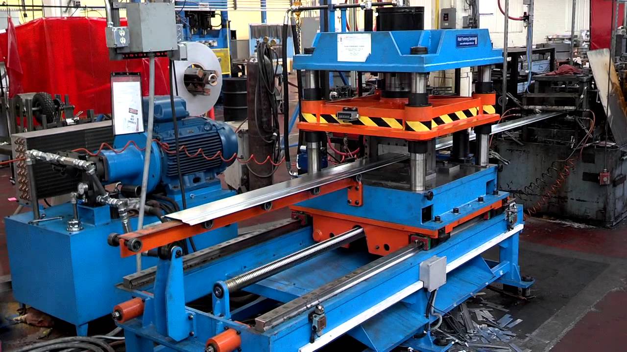 Dahlstrom Roll Form Flying Press - YouTube