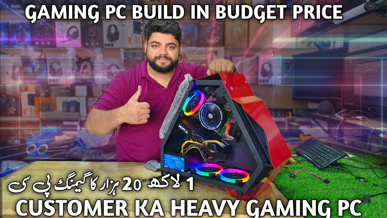 Gaming pc build with amd RX580 | Best performance gaming pc | Customer ...