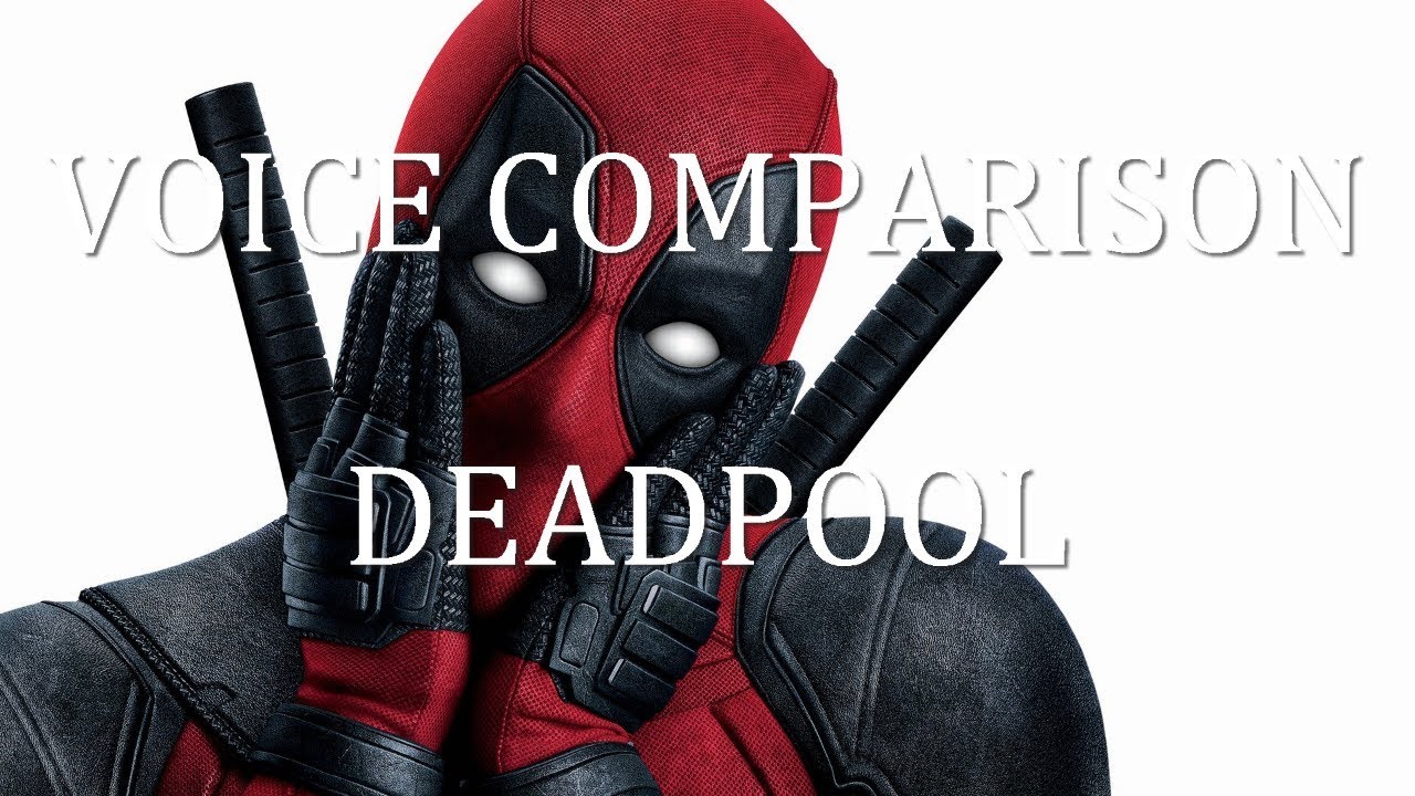 Voice Comparison: Deadpool (Marvel Universe) - YouTube