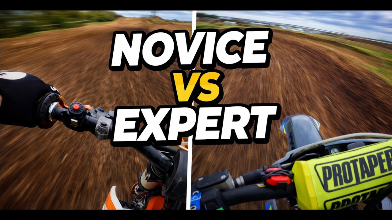 Novice Rider VS Expert Rider | VIP MX - YouTube