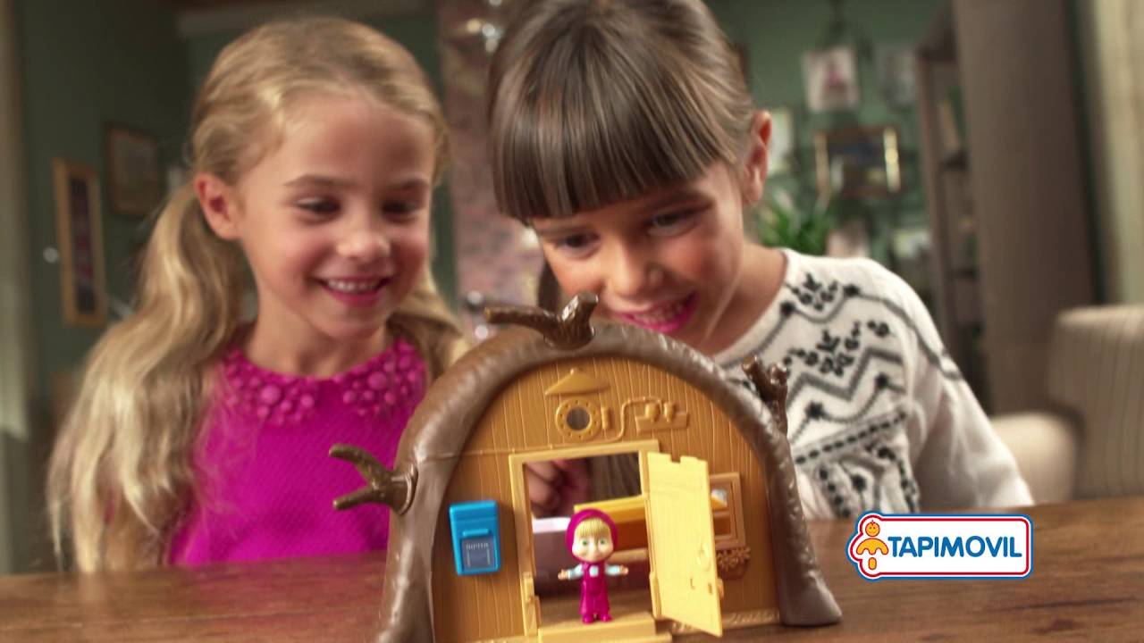 Playset y muñecos de Masha y el Oso - YouTube