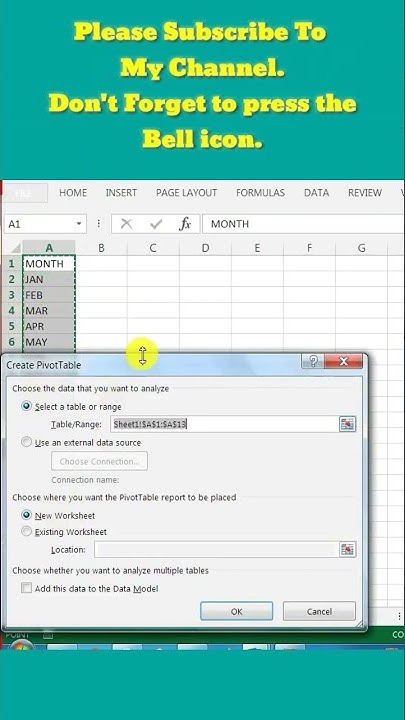 How to add Multiple sheets in one shot? || Excel Tips and Tricks. - YouTube