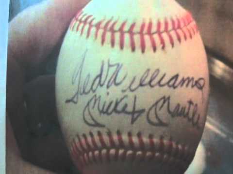 Mickey Mantle Signed Baseball Ebay Forgery Autographed Fake Yankees ...
