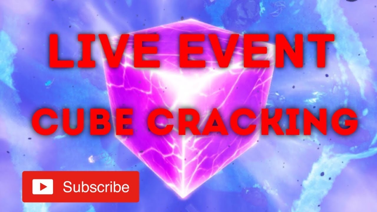 Live Event : Cube Explode | Fortnite Battle Royal - YouTube