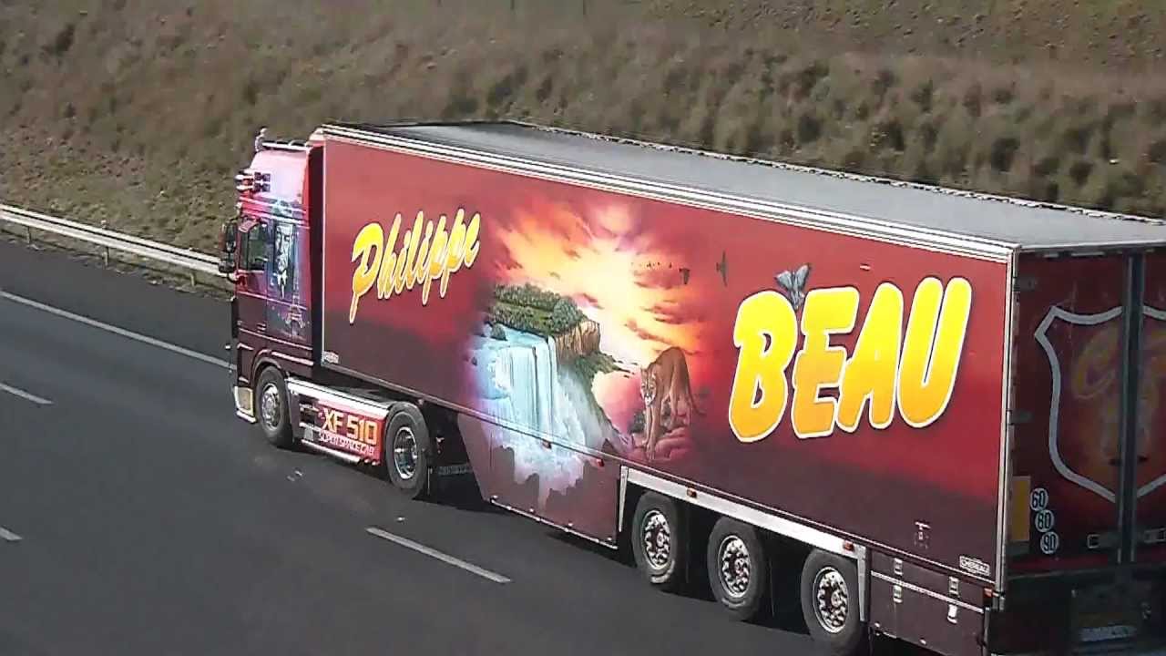 DAF Transports BEAU échappement libre - YouTube