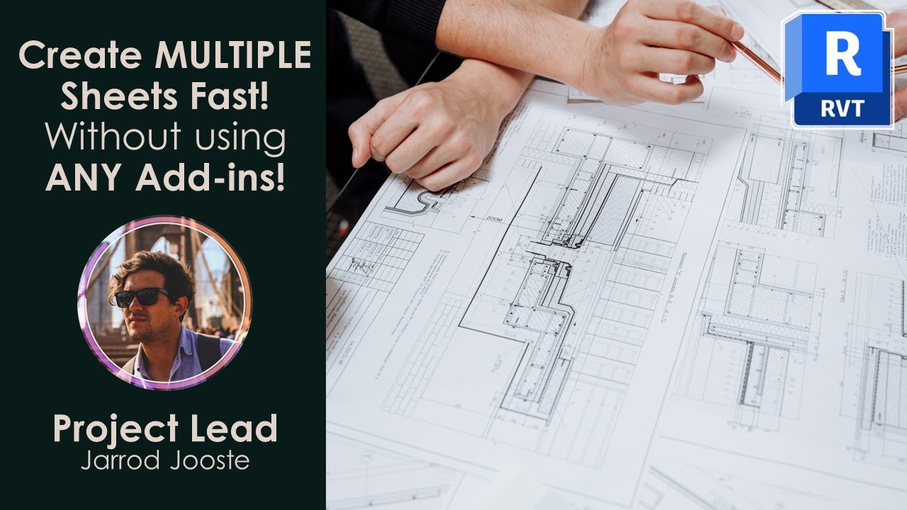 Revit Hack! Create MULTIPLE Sheets Fast! Without using ANY Add-ins ...
