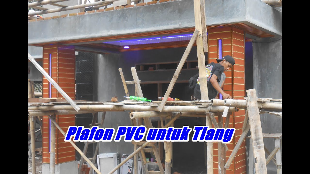 Dekorasi Tiang menggunakan Plafon Pvc Ternyata lebih mudah pemasanganya ...