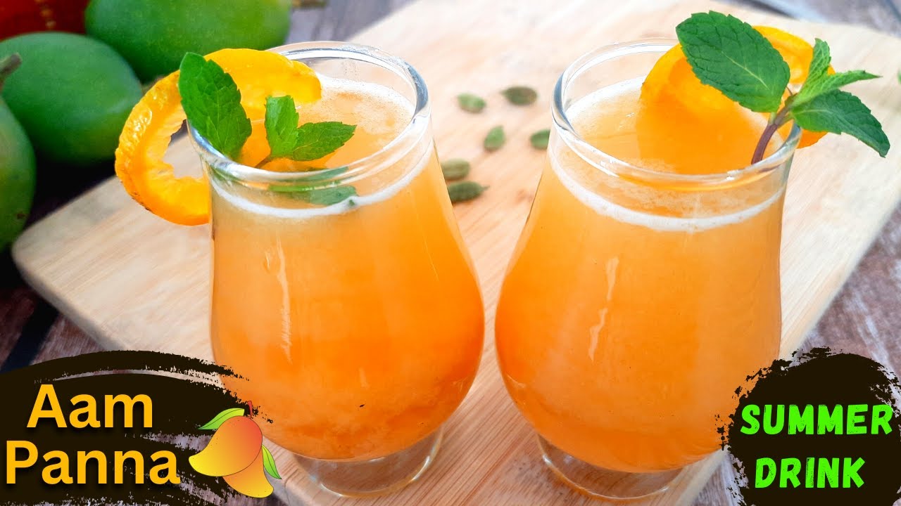 Aam Panna Recipe | Summer Special Mango Panha | Raw Mango Drink | Kairi ...