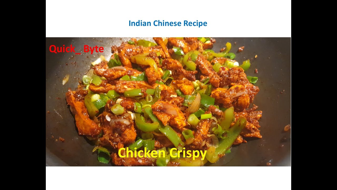 Crispy Chicken | Indian Cuisine | Indo Chinese dish| Kids Recipe - YouTube