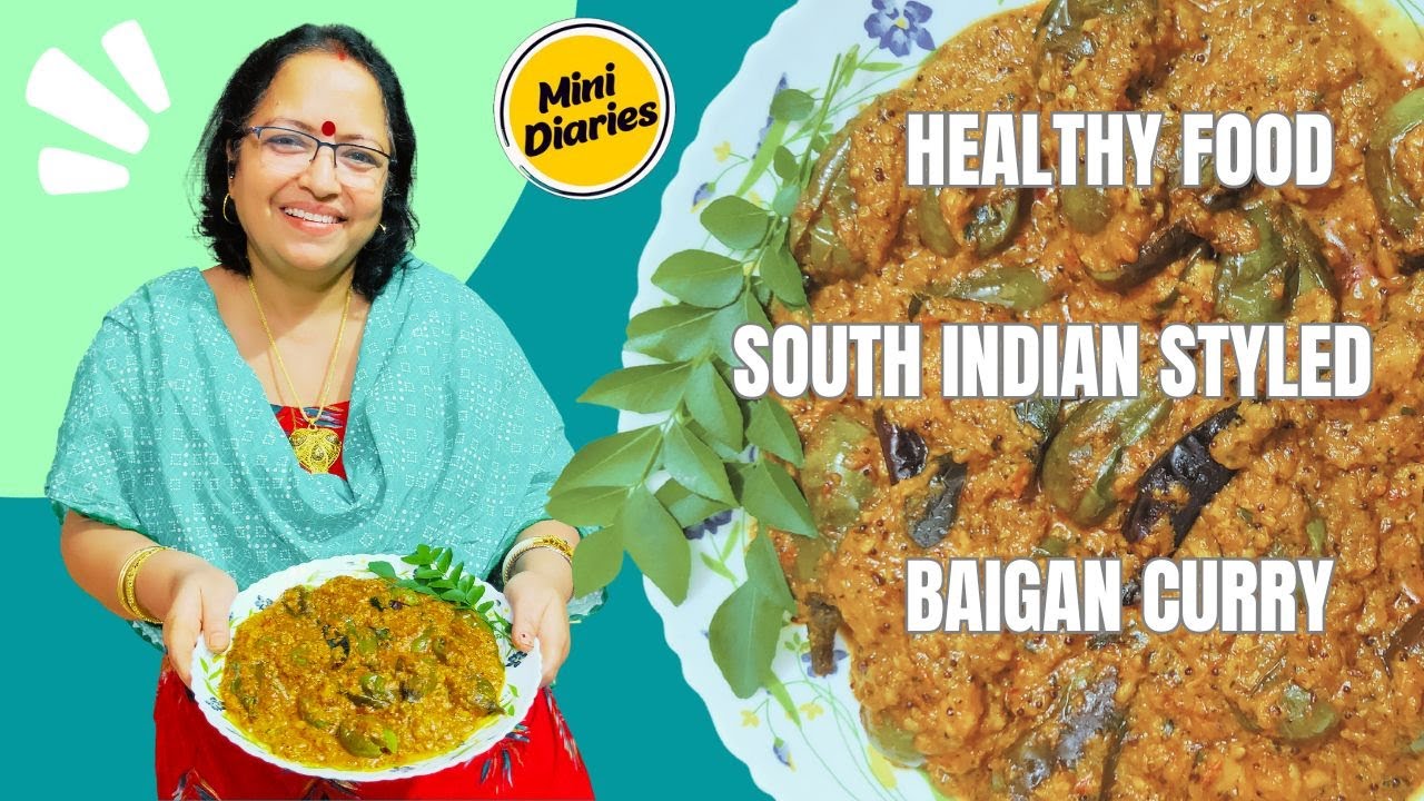 Spicy & Flavorful South Indian Baigan Curry Recipe - YouTube