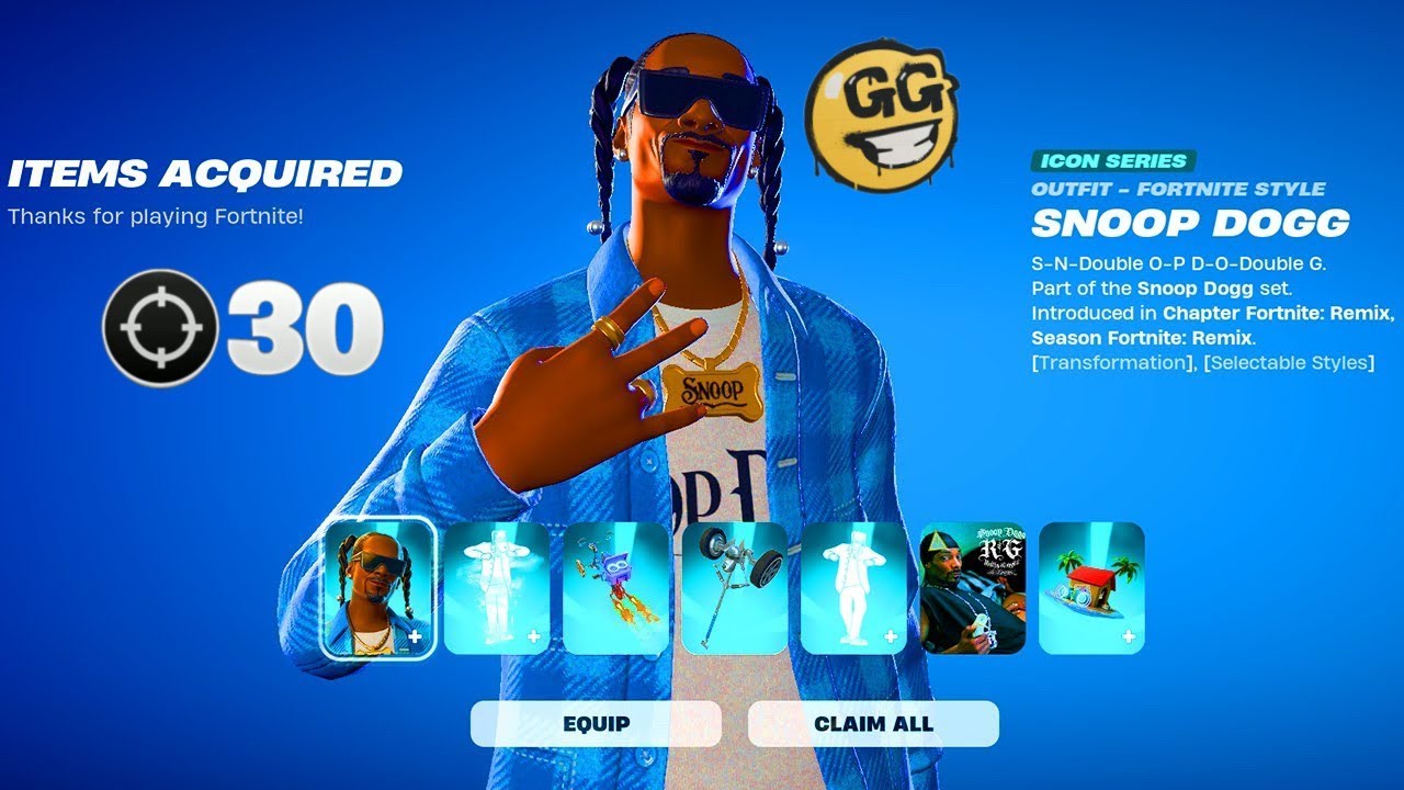 Come Play With Snoop Dog Now!#fortnite - YouTube