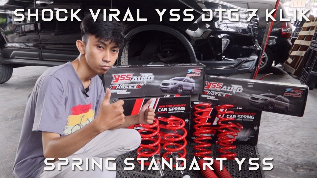 SHOCKBREAKER YSS DTG 7 KLIK & SPRING STD YSS, MOBIL JADI MAKIN NYAMAN ...