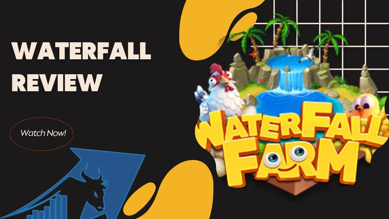 WaterFall Farm 2023 play to earn winning game - YouTube