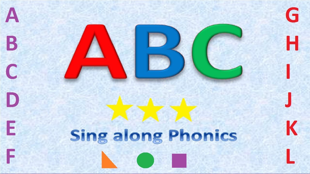 ABC Phonics song singing - Kids sing along fun - YouTube