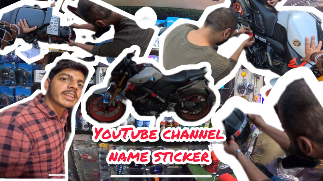 YouTube channel name sticker | railway road | aligarh | NK VLOGS 😊 ...