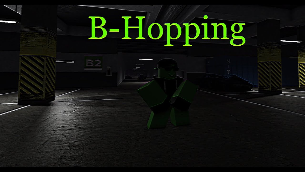 I Learned B-Hopping (Bunny Hopping) In Evade - YouTube