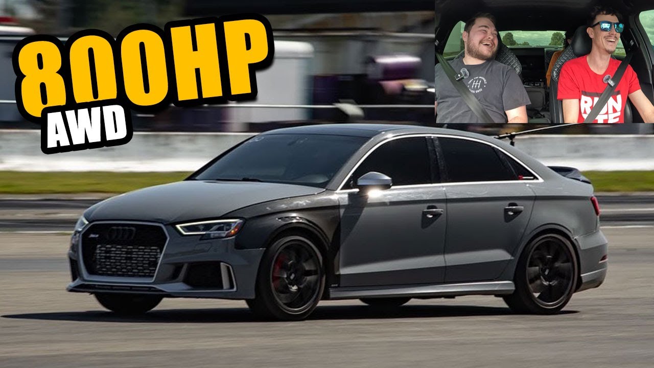 INSANE 800HP Audi RS3!! - The Perfect Daily Driver? (DAZA ON 40+ PSI ...