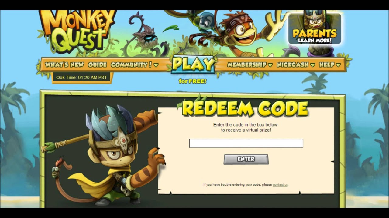 Monkey quest redeem codes - YouTube