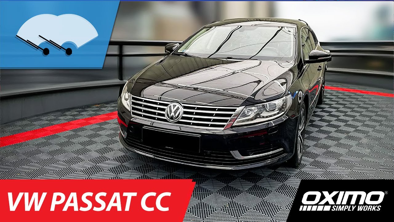 Wymiana wycieraczek Volkswagen Passat CC | OXIMO - Simply works - YouTube