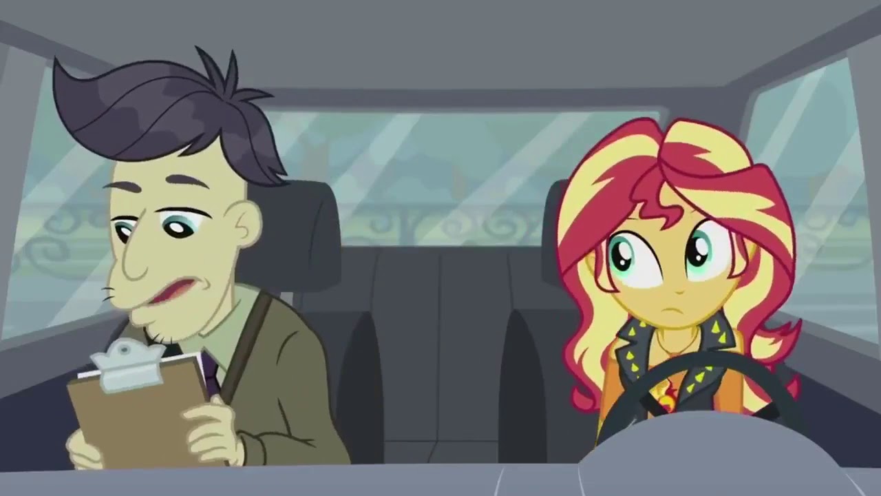 MLP Equestria Girls Digital Series Driving Miss Shimmer : Choose ...