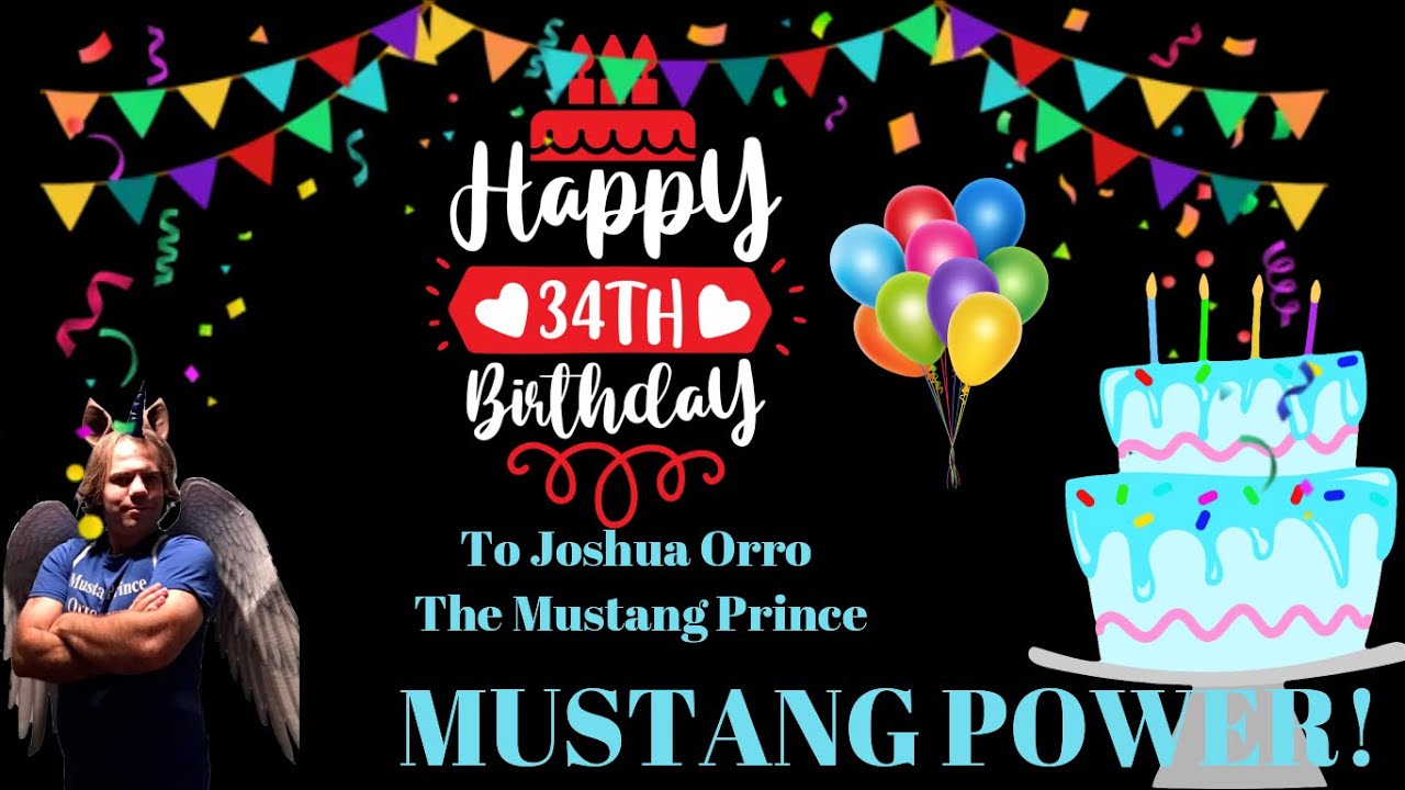 Joshua Orro 34th Birthday Slideshow - YouTube