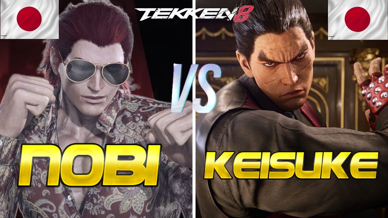 Tekken 8 KEISUKE (Rank #1 Kazuya) Vs NOBI (Steve Fox) Ranked Matches ...
