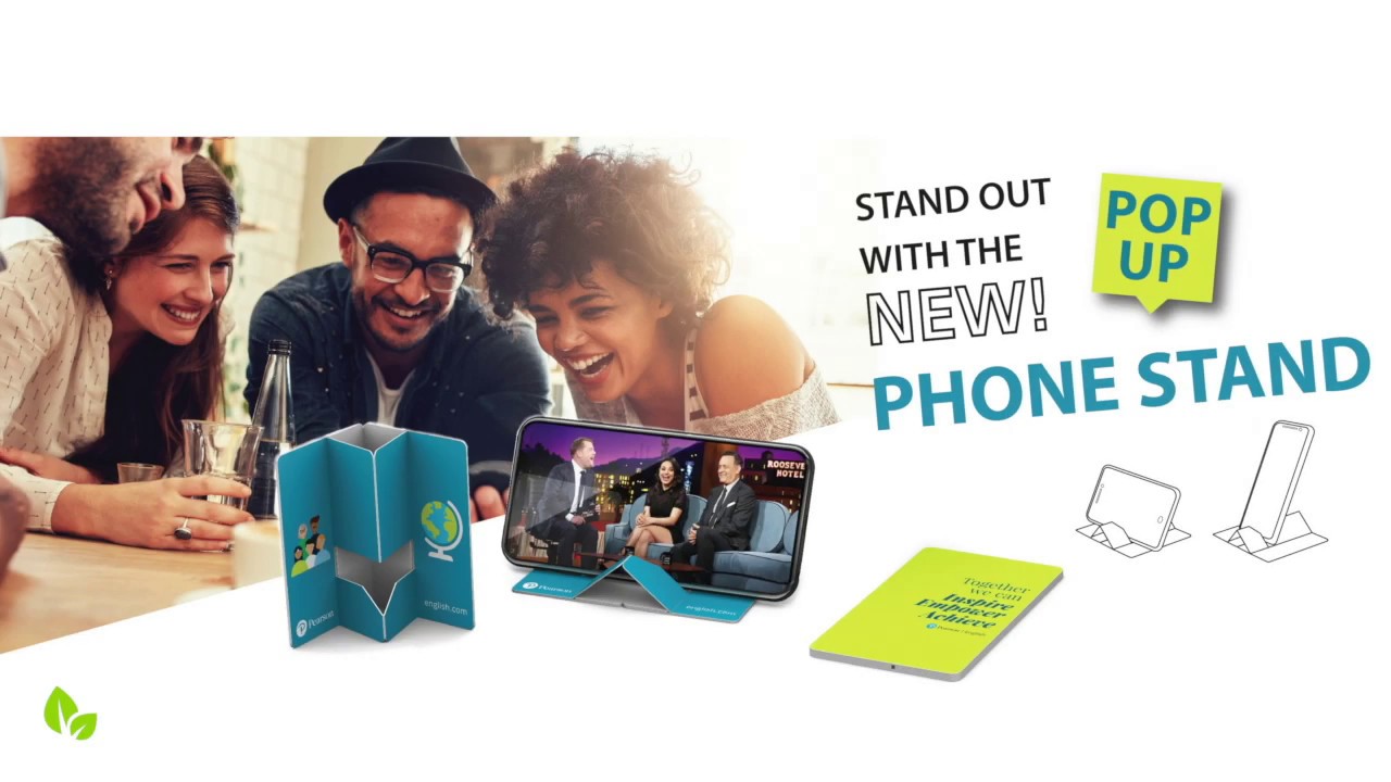Pop Up Phone Stand - YouTube