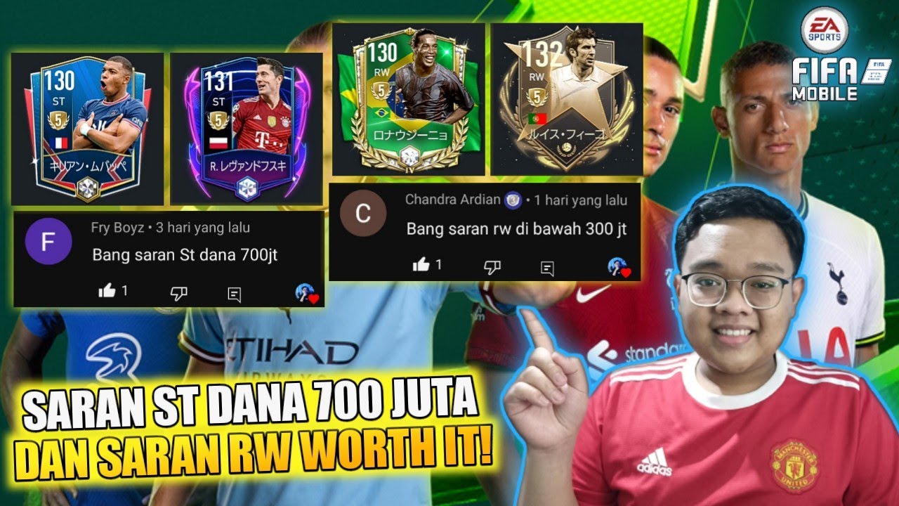SARAN ST DANA 700 JUTA DAN PEMAIN RW PALING WORTH IT⁉️- FIFA MOBILE ...