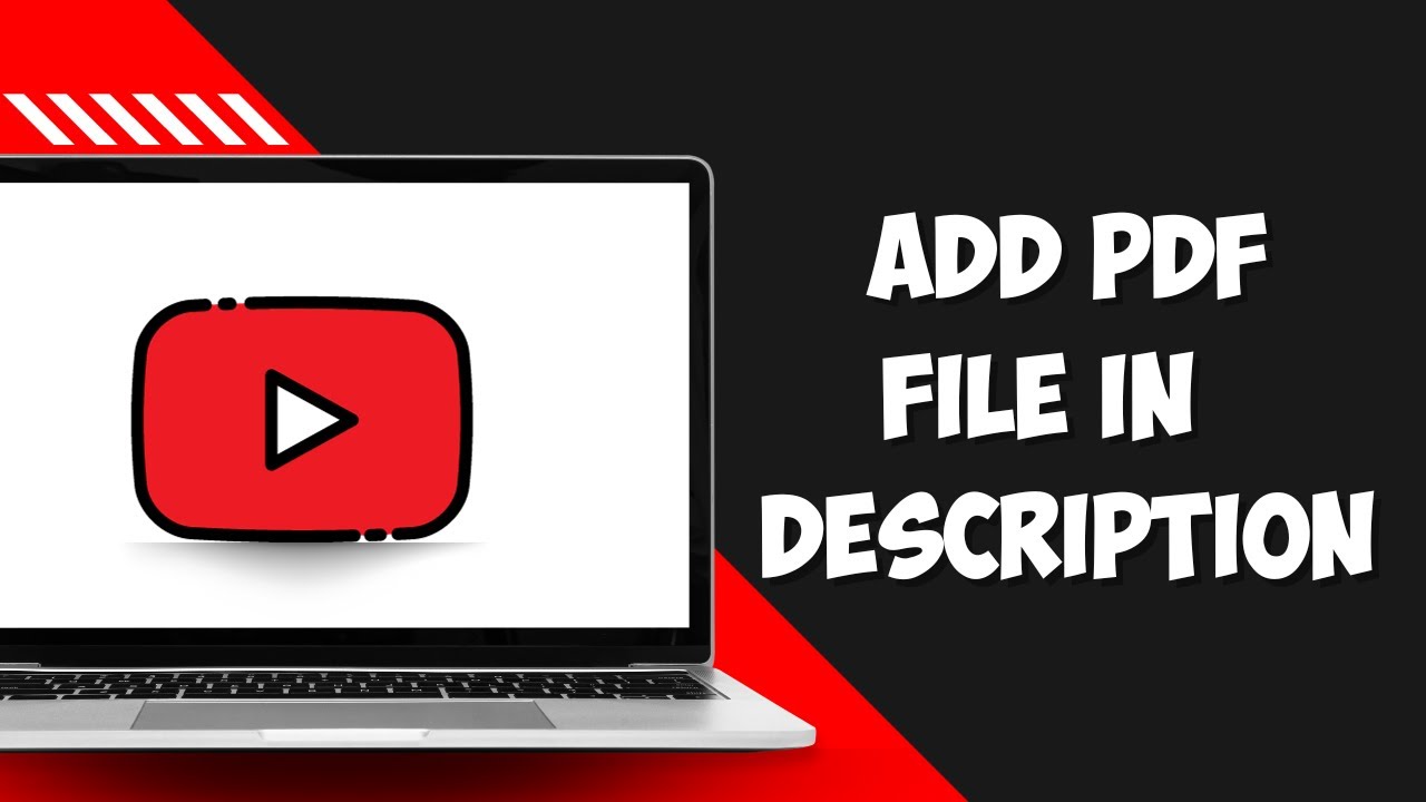 How To Add Pdf File In YouTube Description EASY YouTube How To Add Pdf File In YouTube Description EASY YouTube