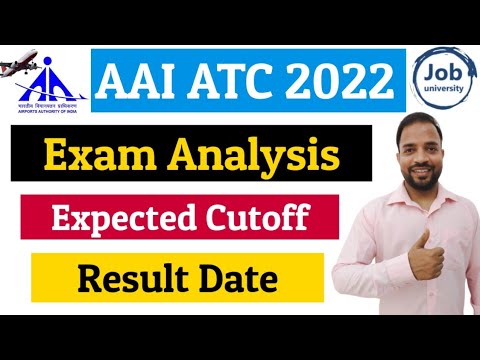 AAI ATC 2022 Exam Analysis, Expected Cutoff & Result Date - YouTube