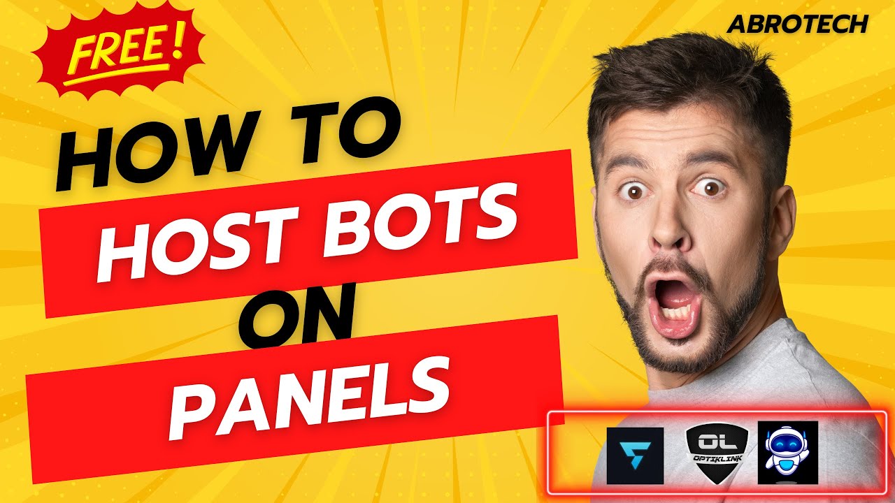 HOW TO HOST BOT ON PANEL || pylexnodes used in video || ABROTECH - YouTube