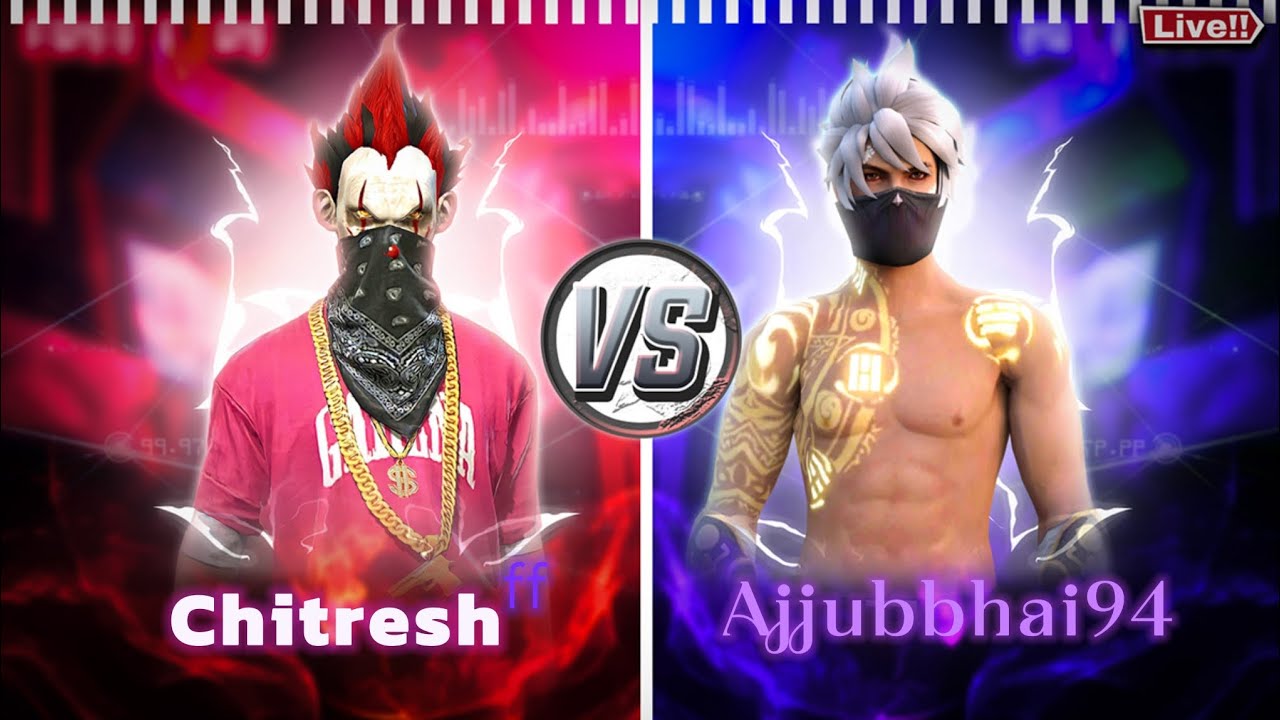 Chitresh VS AJJUBBHAI94 The Ultimate battle 🌍😱 - YouTube
