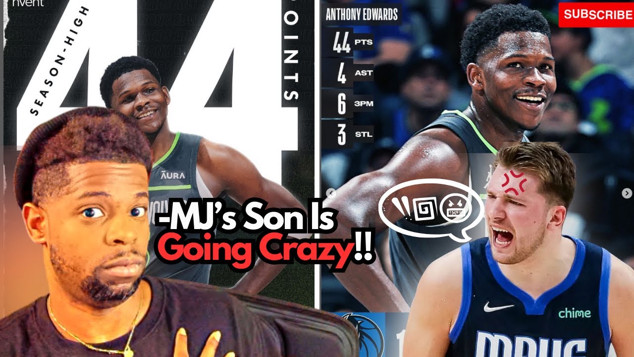 Michael Jordans Son!!!.. I mean ANT MAN WAS GOING CRAZY!| Timberwolves ...