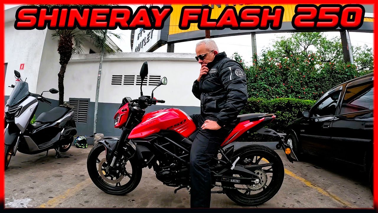 SHINERAY FLASH 250: PRIMEIRAS IMPRESSOES !!! - YouTube