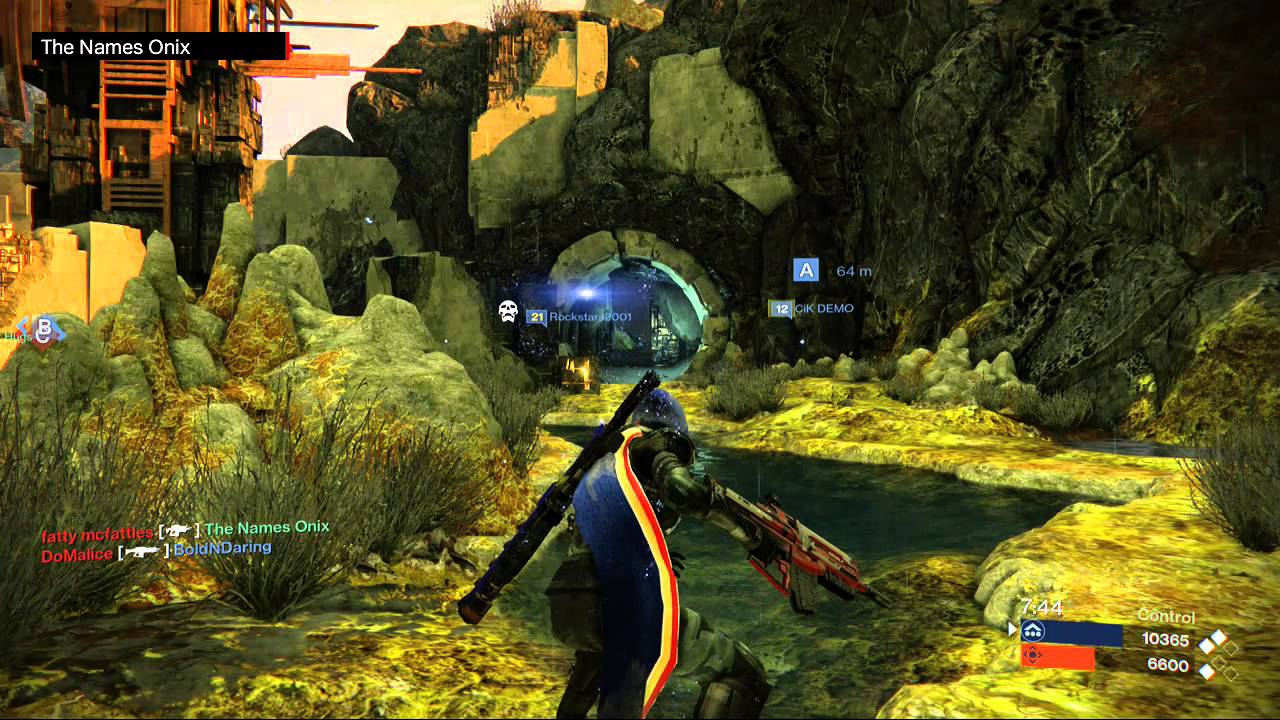 Destiny - Hex Caster Arc(Legendary Auto Rifle) Gameplay - YouTube