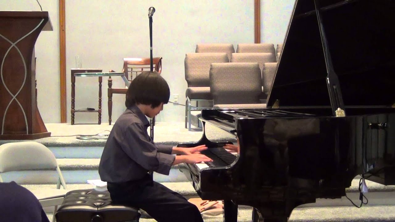 Sean Wilson 2015 Summer Recital at age 11, Rustle of Spring, by ...