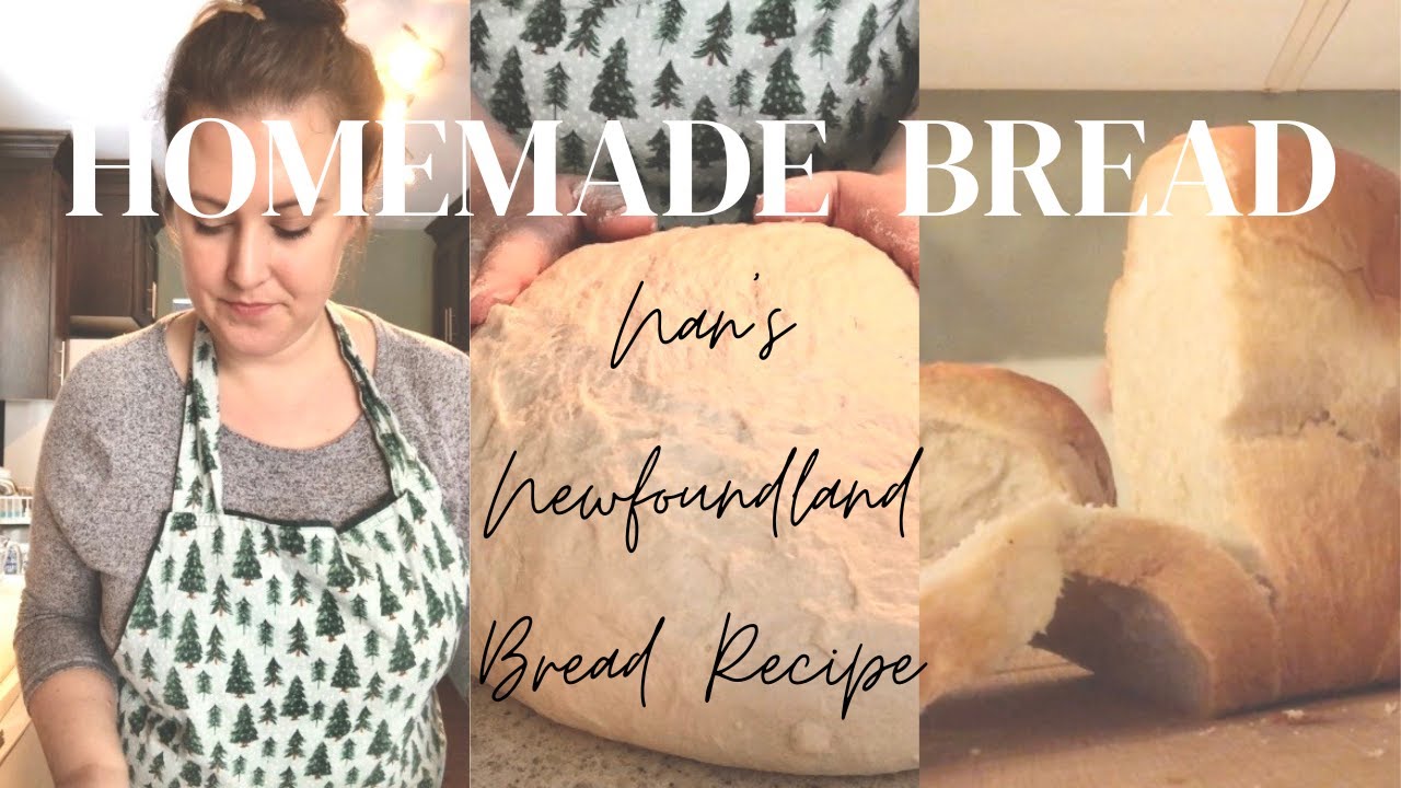 HOMEMADE BREAD - Nan's Newfoundland bread recipe (7-8 loaves) - YouTube