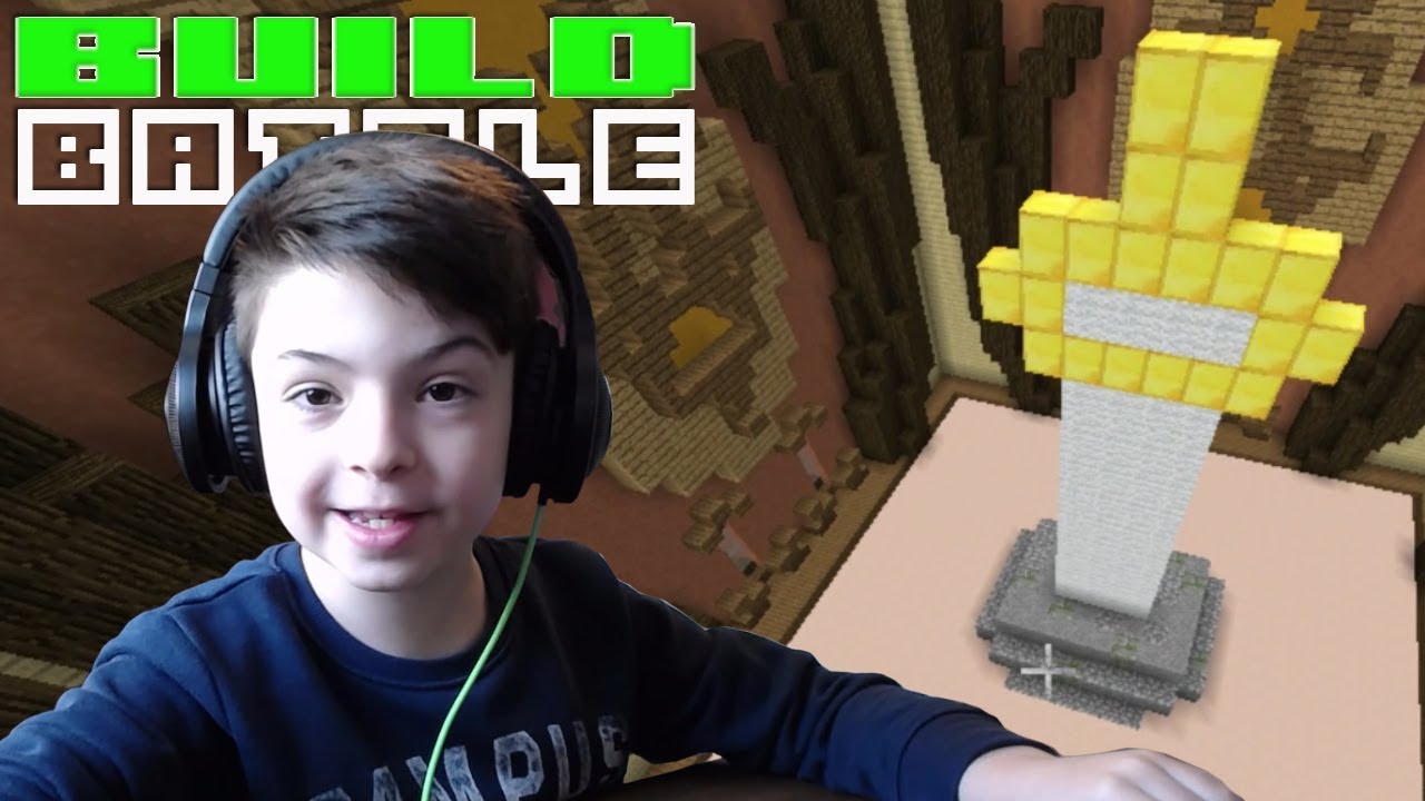 Building a Sword - Minecraft Build Battle - YouTube