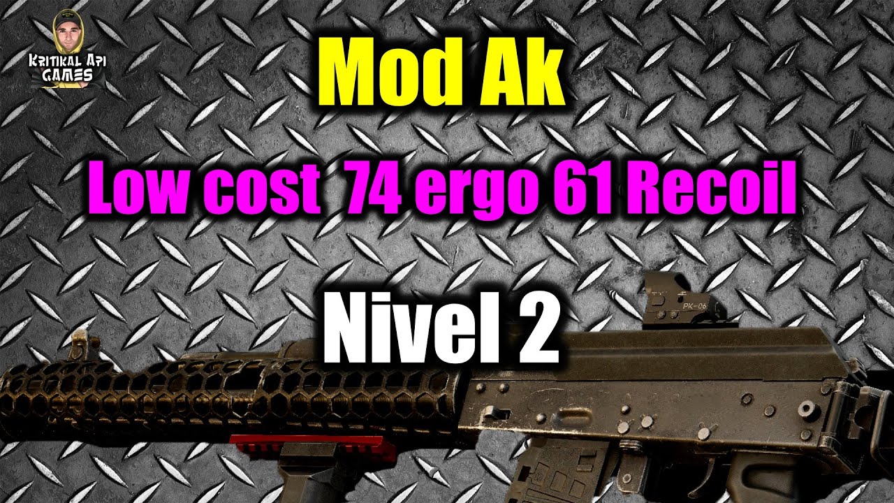 Fusil Ak Nivel 2 Escape from Tarkov Armero Español - YouTube