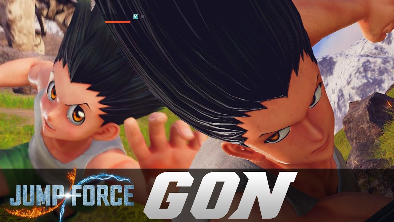 Jump Force Gameplay: Gon Showcase! HunterxHunter Characters Are Beast ...