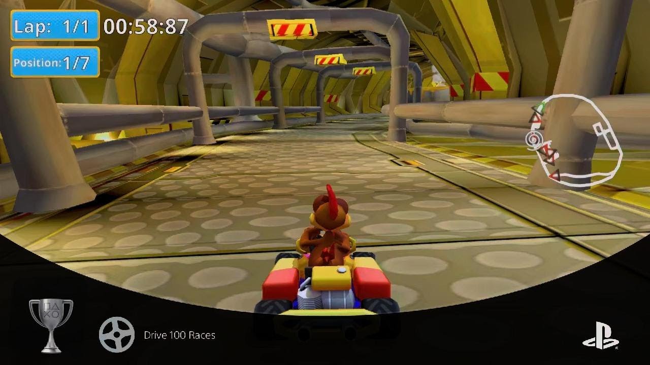 Drive 100 Races Crazy Chicken Kart 2 14 Youtube