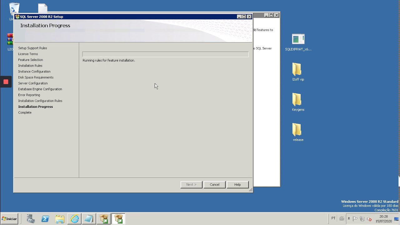 Aula 1 instalando sqlserver 2008 - YouTube